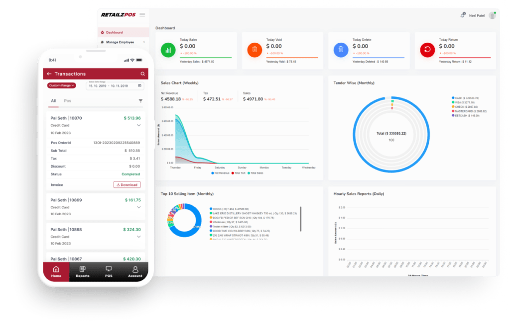 Retail POS System | RetailzPOS Point of Sale Software